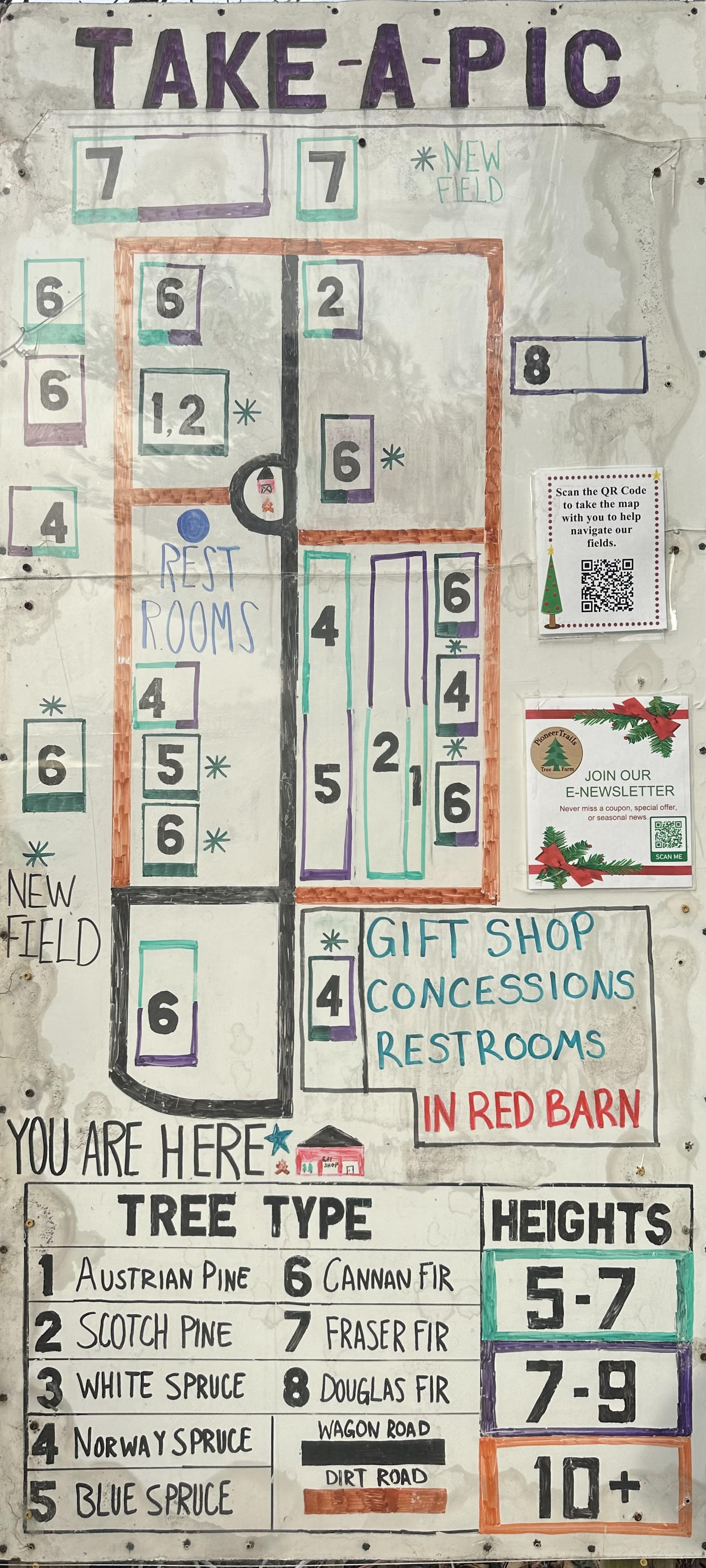 Farm Guide & Farm Map – Pioneer Trails Tree Farm